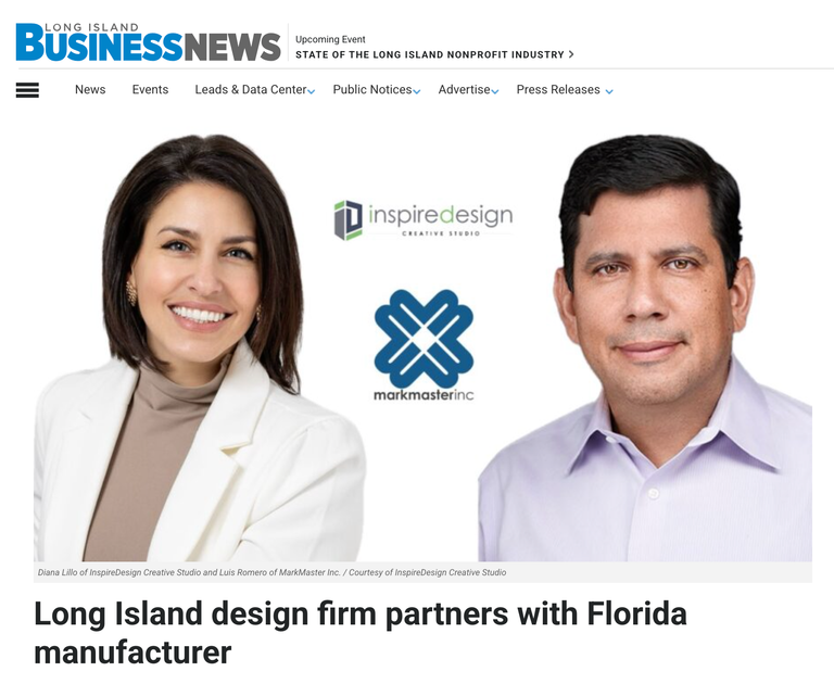 Long Island Design Firm Partners with Florida Manufacturer – ID-InspireDesign